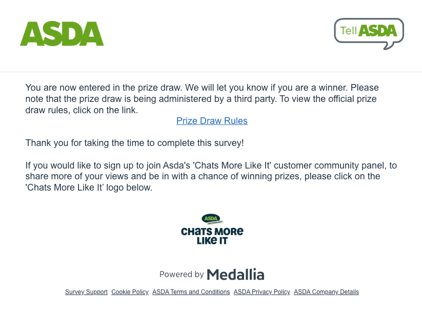 TellASDA.com - ASDA Customer Survey (START NOW)